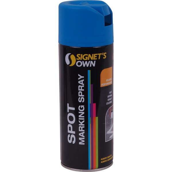 Spot Marking Paint, Fluro Blue, 350gm