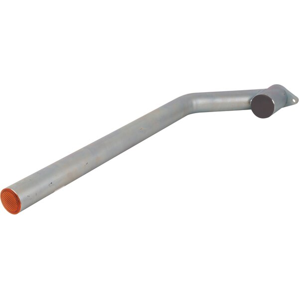 Mudguard chassis pole offset, with tab