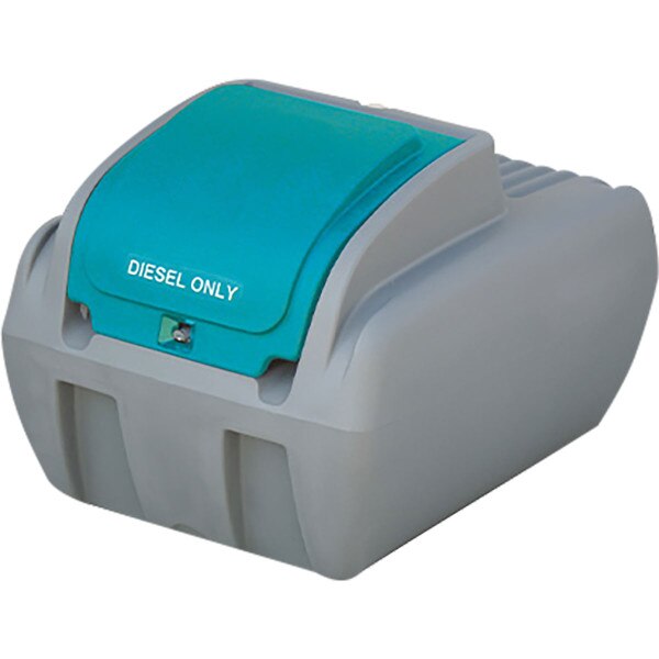 Compact Diesel Tank And Pump, Polyethylene, 200L, 800x680x710mm, 12V, 40LMP