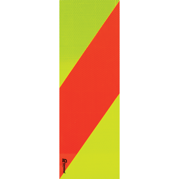 LH Hazard Panel, Alloy, 200x600, Day/Night