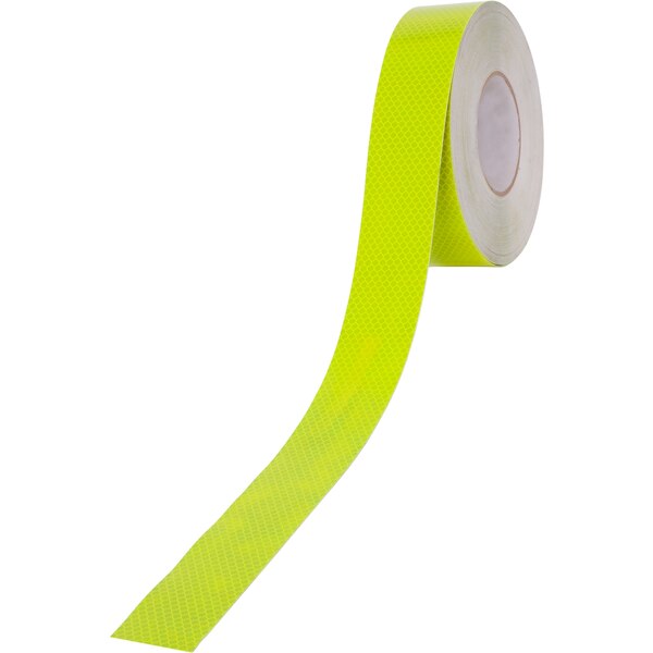 50mm Fluro Yellow/Green (Lime) Reflective Conspicuity Tape Sold Per ...