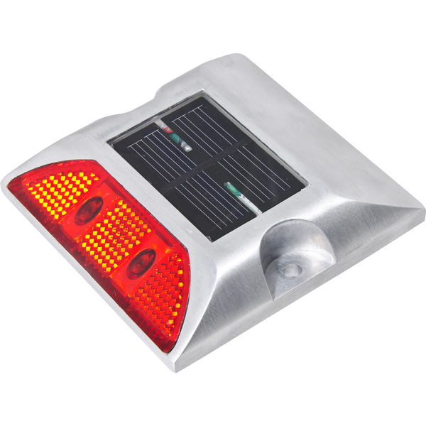 Solar powered night marker light , Square