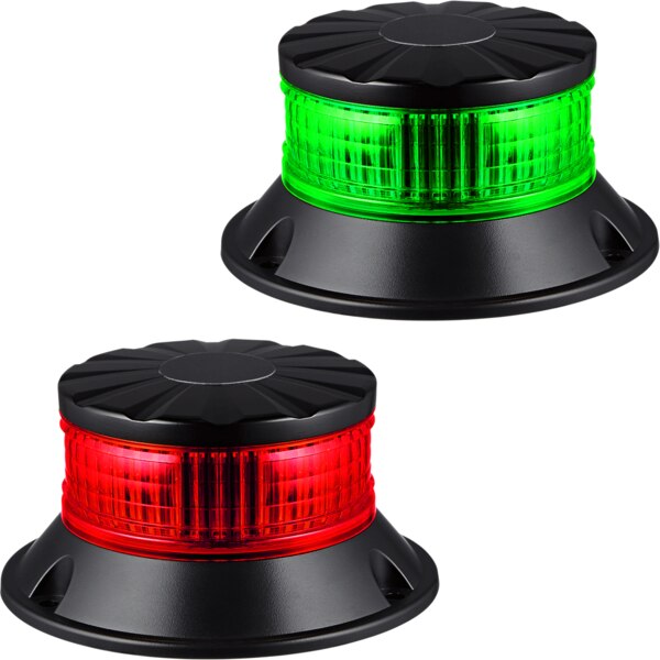 LED Red/Green Site Safety Beacon 10-30V
