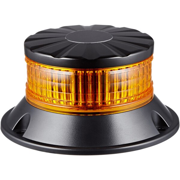 Low Profile LED Beacon 64mm High, Amber