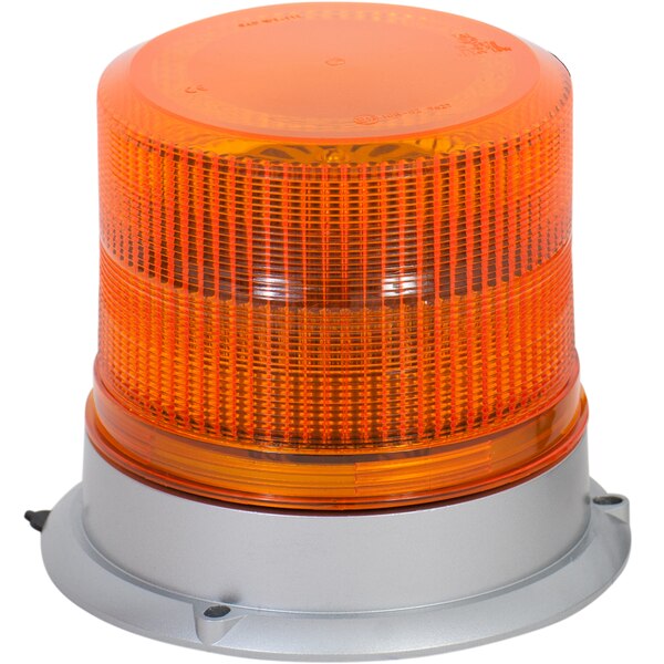 Permanent LED amber Revolving Beacon 137mm H 12-24V