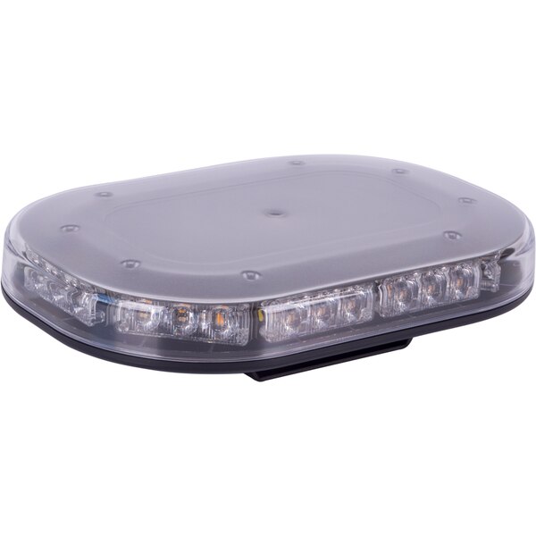 LED Micro barlight, 1 bolt mount, clear lens